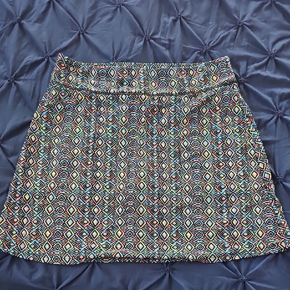 Skirts | Southwinds Skort Colorful Geometric Patterned Womens Small ...